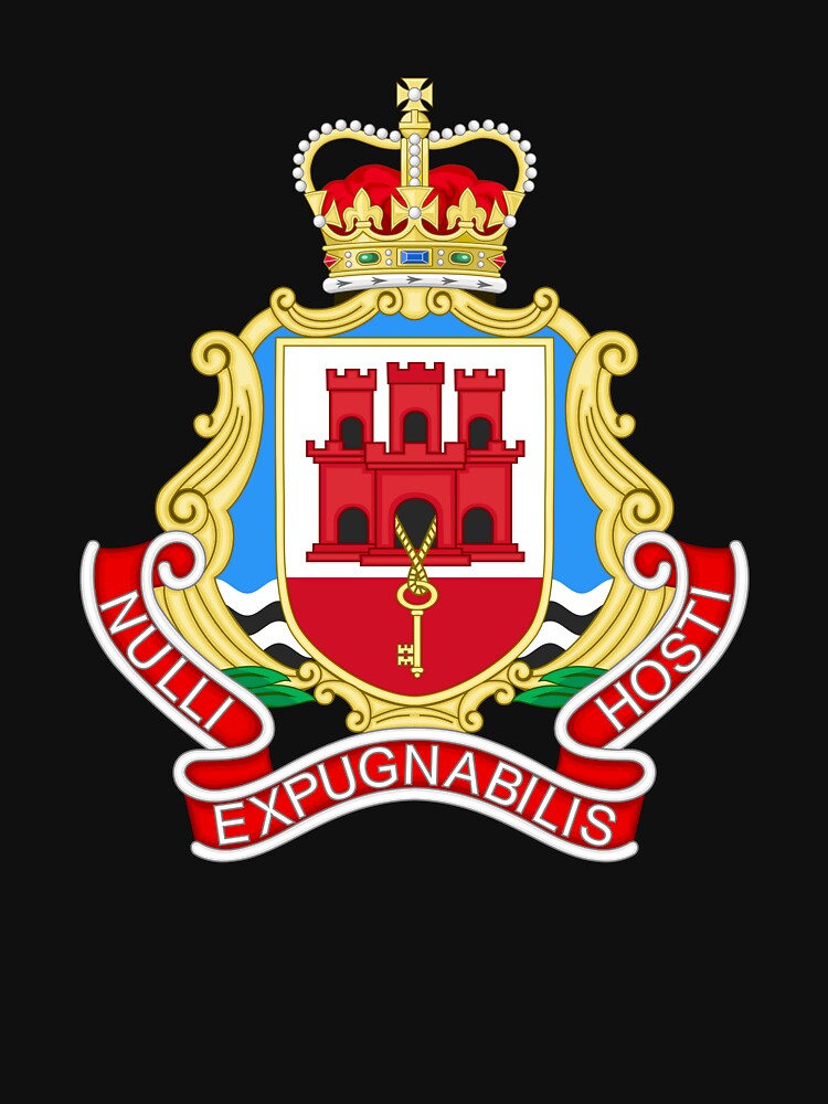 "Royal Gibraltar Regiment (UK) - Cap badge" T-shirt for Sale by ...