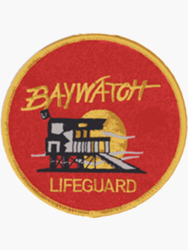 "Baywatch badge - uniform Classic T-Shirt" Sticker for Sale by ...