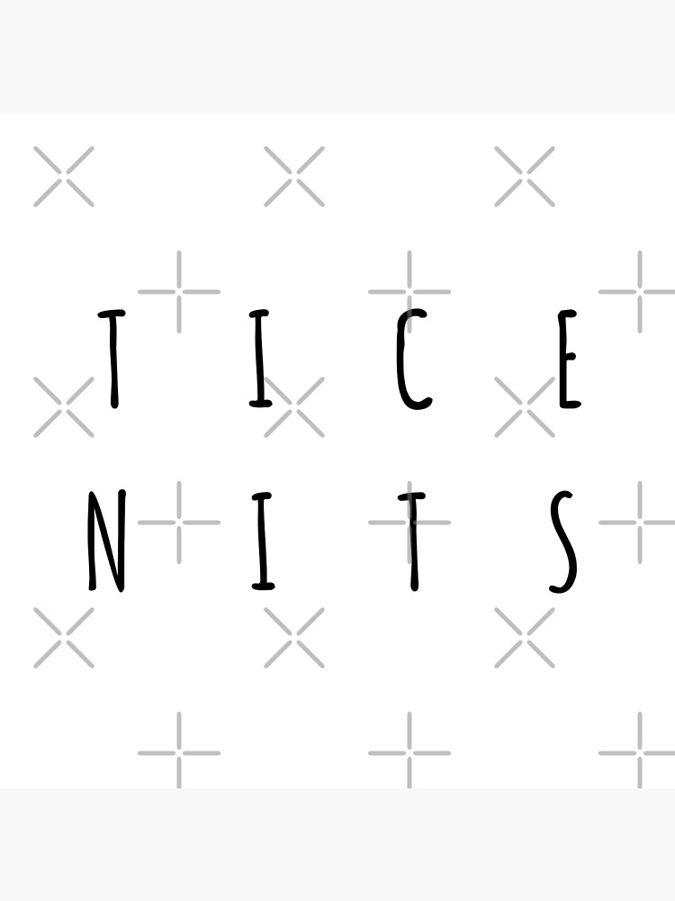 "Tice Nits" Poster for Sale by Store-Designify | Redbubble