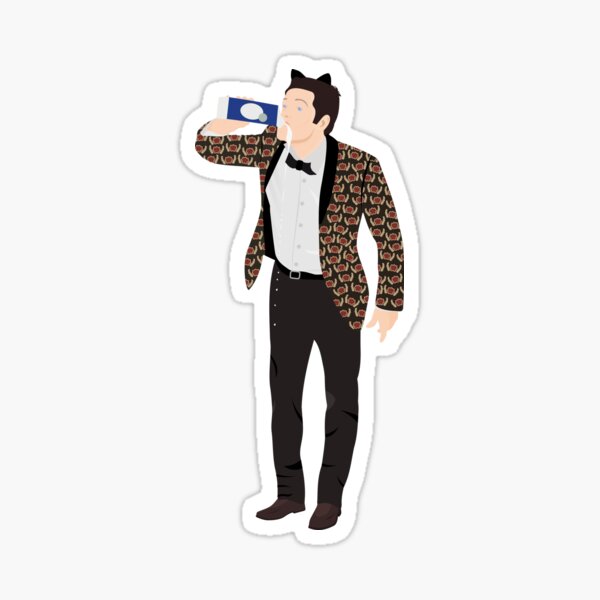 "Misha The Cat" Sticker by pomeranianshop | Redbubble