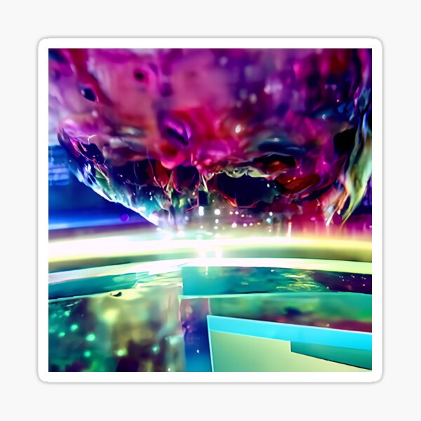 "A Firmament" Sticker by AILucidDreams | Redbubble
