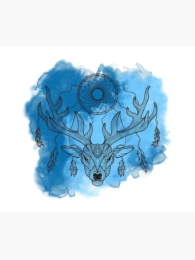 "Mandala Stag" Poster for Sale by DayDreamCosmos | Redbubble