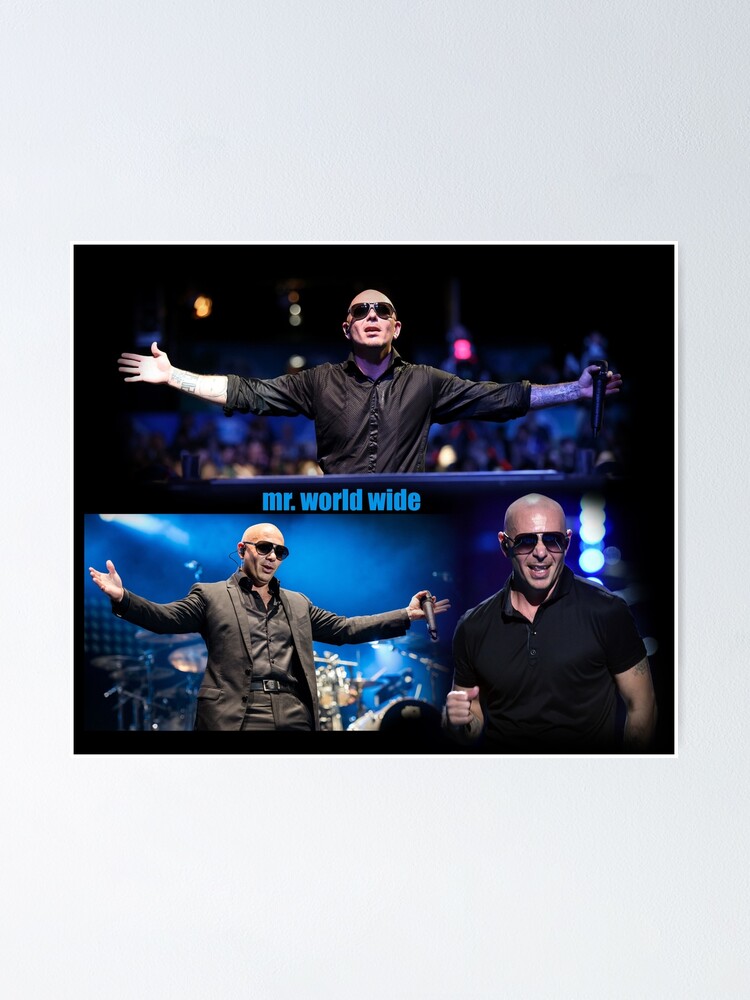 "Mr worldwide" Poster by Lovearts01 | Redbubble