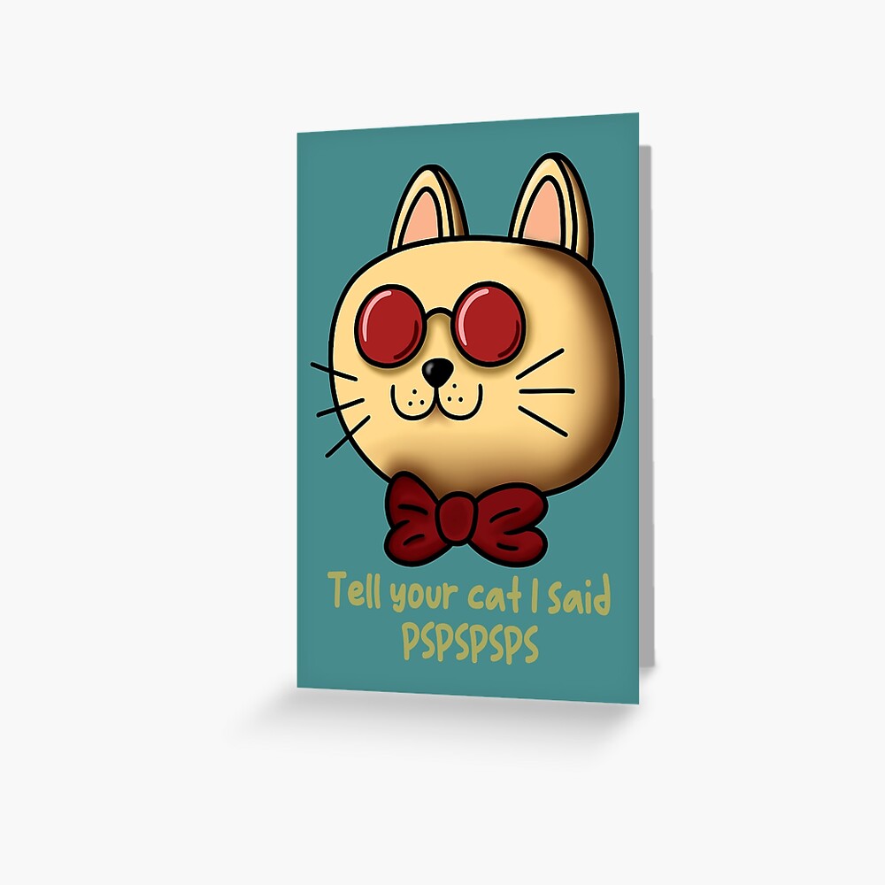 "Tell your cat I said PSPSPSPS - Cute chibi orange cat drawing ...