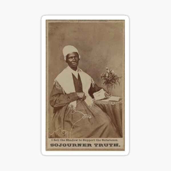"Sojourner Truth " Sticker for Sale by zlatnilist | Redbubble