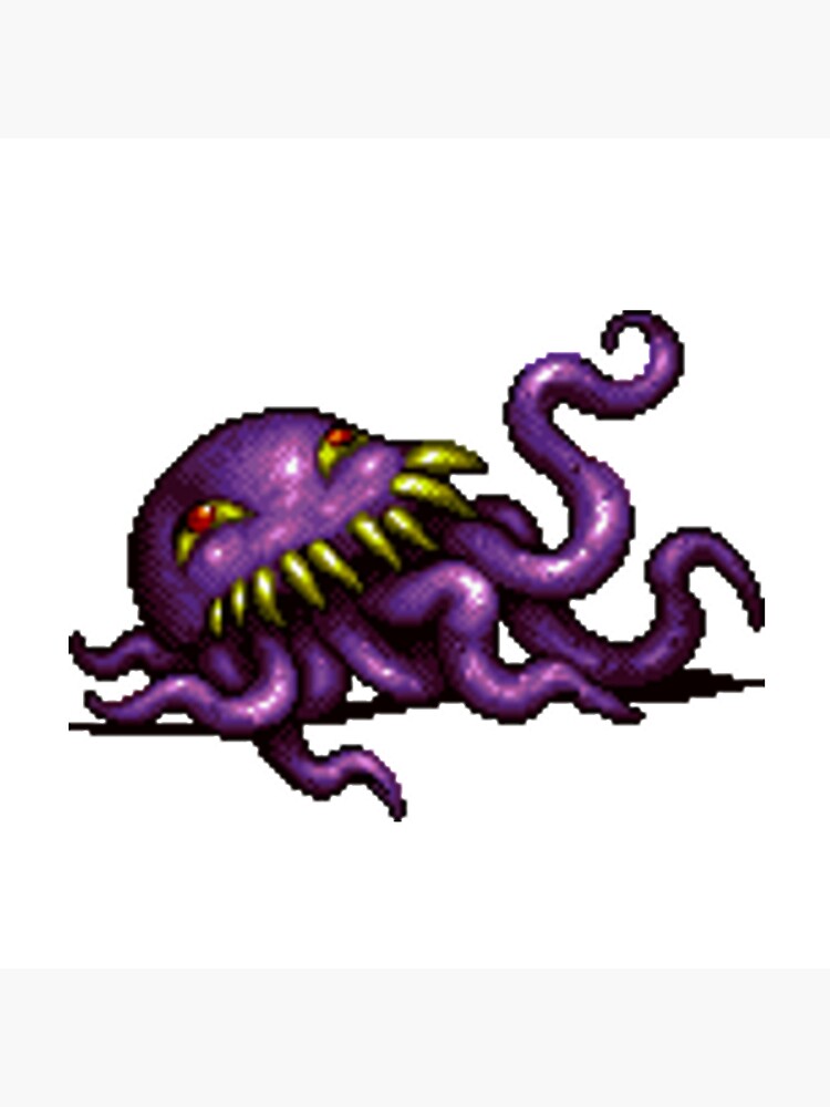 "Final Fantasy VI - Ultros" Poster for Sale by CeladonRB | Redbubble