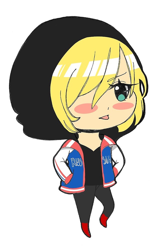 "Yuri Plisetsky Chibi "Yuri!!! On Ice"" by Anpan | Redbubble
