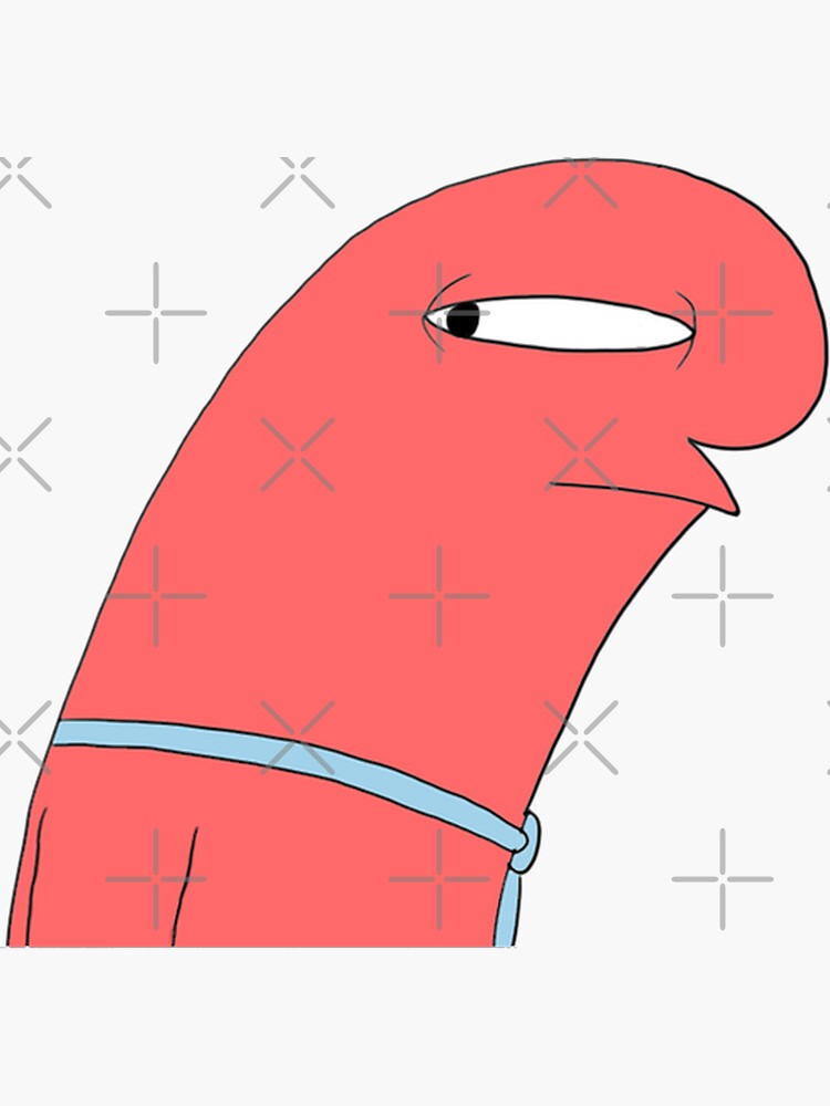 "Smiling Friends Alan " Sticker for Sale by Andrea004 | Redbubble