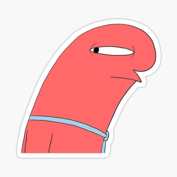 "Smiling Friends Alan " Sticker for Sale by Andrea004 | Redbubble