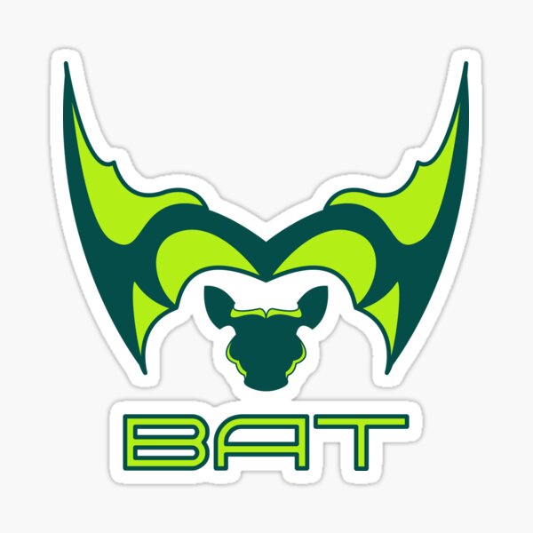 "Bat Logo" Sticker by Engku | Redbubble