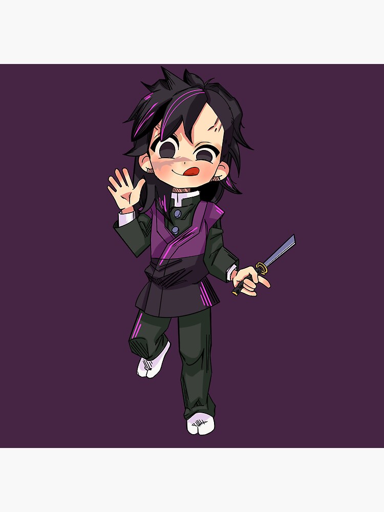 "Genya Shinazugawa Demon slayer " Art Print for Sale by Chibi-Mania ...