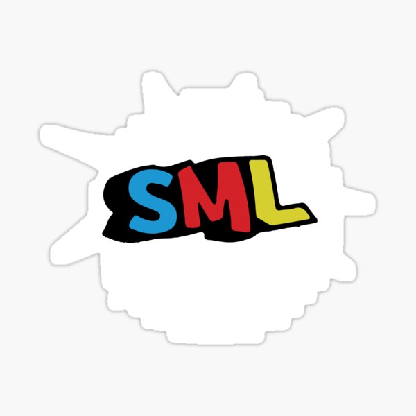 "Sml Merch Logo Shirt" Sticker by kerryramonasxz | Redbubble