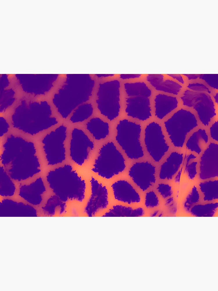 "Purple Giraffe - single tile size" Sticker for Sale by Numidiary ...