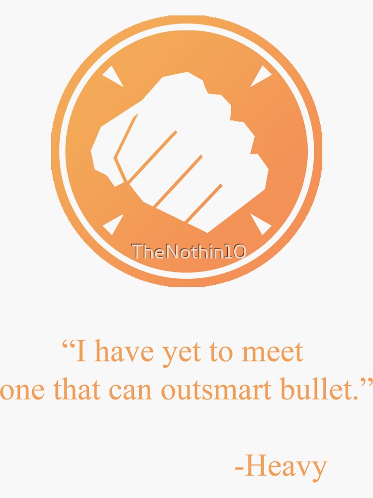 "TF2 Heavy Emblem" Sticker by TheNothin10 | Redbubble