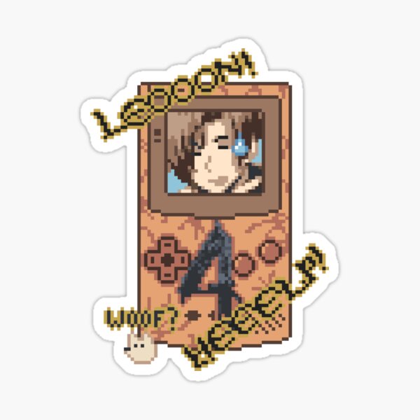 "Resident Evil 4 Handheld Pixel Art" Sticker for Sale by AlleenasPixels ...