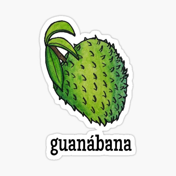 "Guanabana | Soursop" Sticker by Art-y-Son | Redbubble