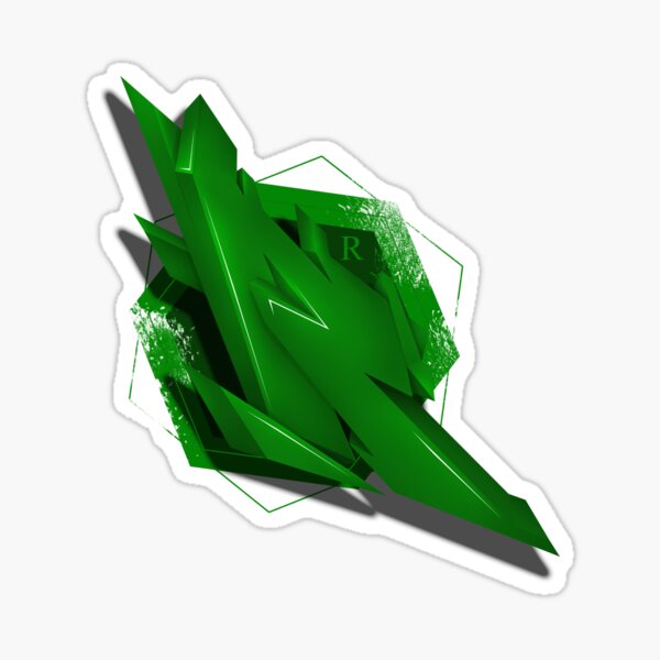 "letter R graffiti 3d alphabet" Sticker by vdeos19 | Redbubble