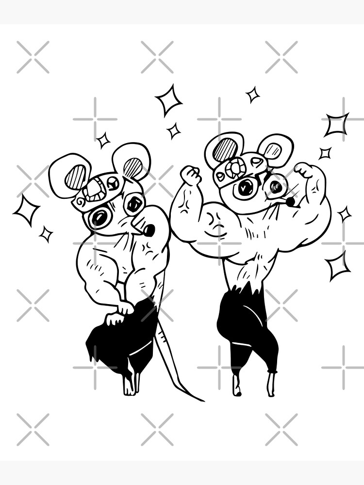 "Kimetsu No Yaiba / Demon Slayer - Tengen's Ninju Mice" Art Print by ...