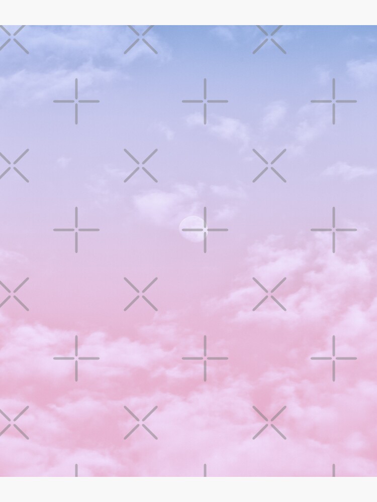 "Baker miller pink Sky" Sticker for Sale by BlackSwarn | Redbubble