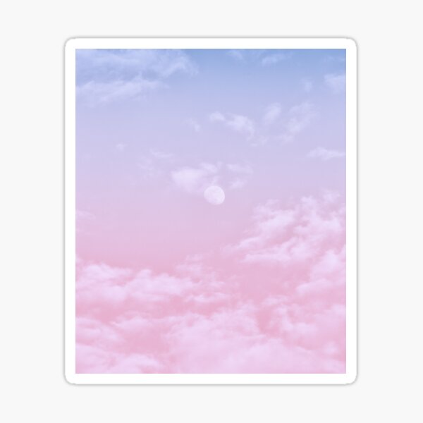 "Baker miller pink Sky" Sticker for Sale by BlackSwarn | Redbubble