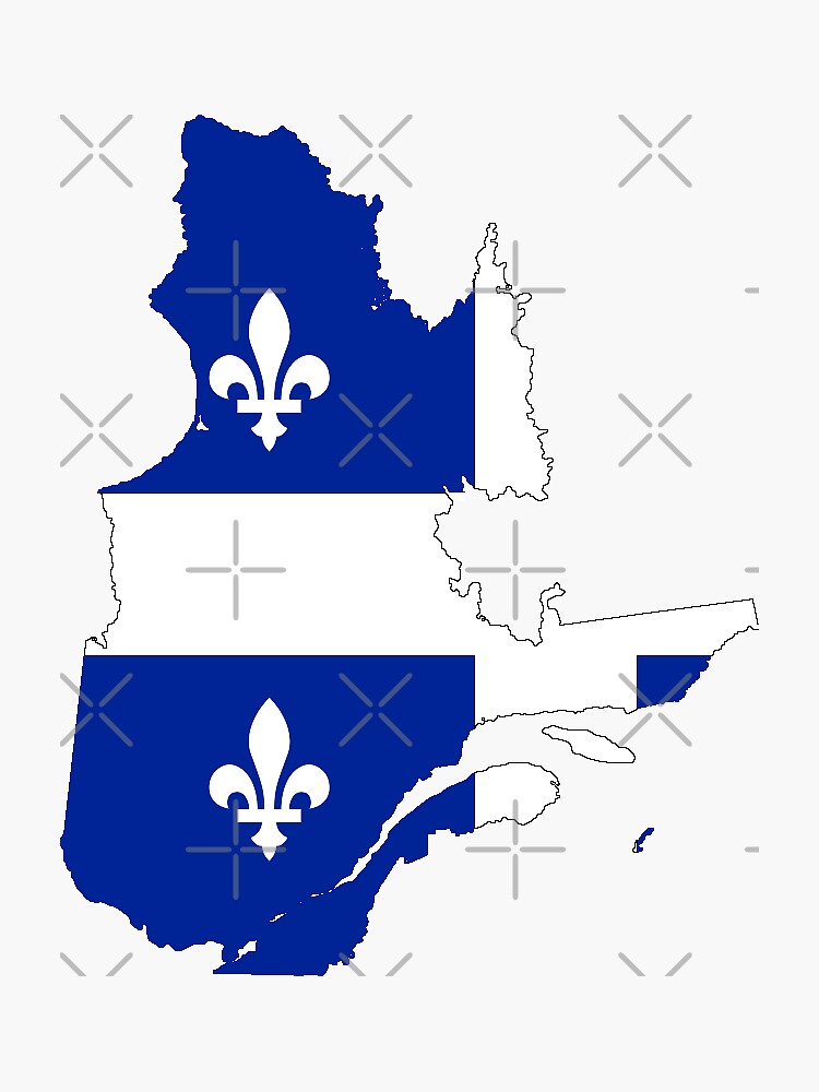 "Quebec" Sticker for Sale by cjackvony | Redbubble