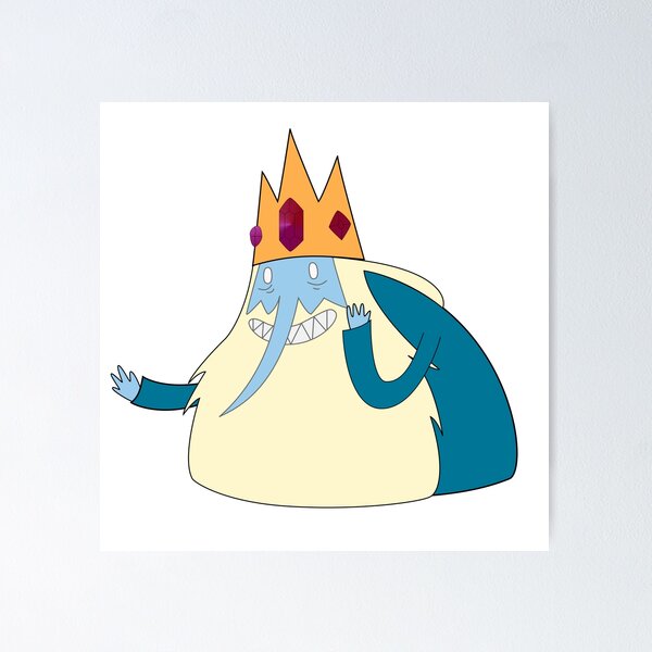 "The Ice King" Poster for Sale by Stasssik | Redbubble
