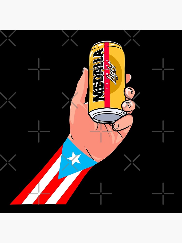 "Grab A Medalla Light" Poster for Sale by PirateLoafy | Redbubble