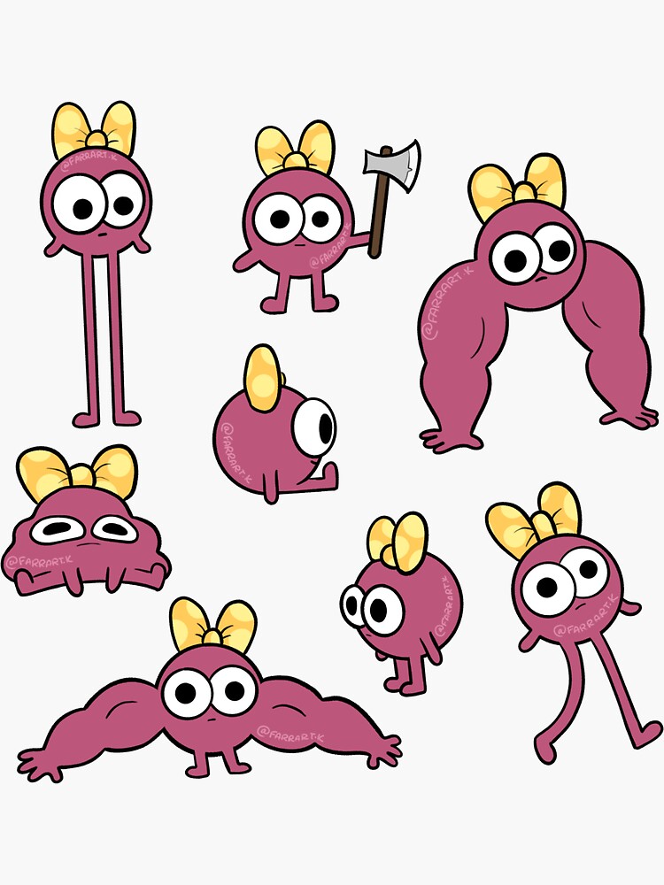 "Polly Compilation" Sticker for Sale by kat-farr | Redbubble