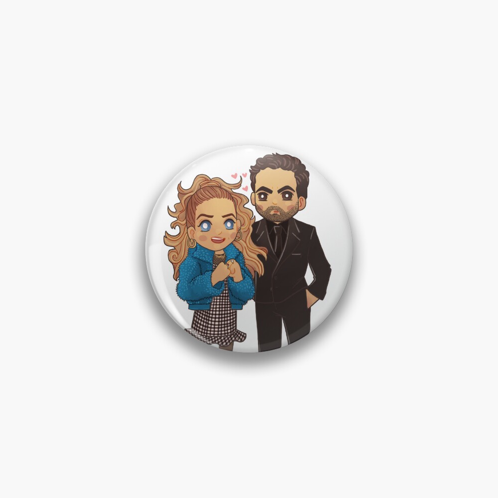 "Keeley and Roy" Sticker for Sale by stitchlock | Redbubble