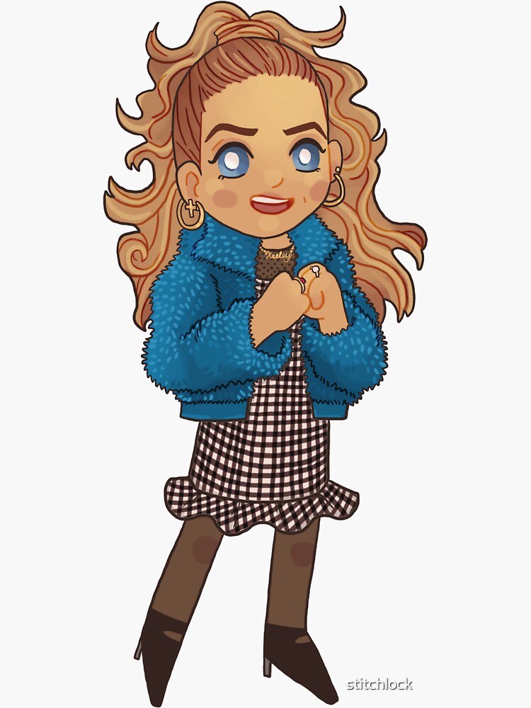 "Keeley" Sticker by stitchlock | Redbubble
