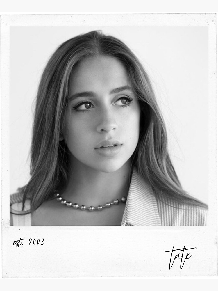 "Tate McRae Polaroid Sticker" Sticker by graceartco | Redbubble