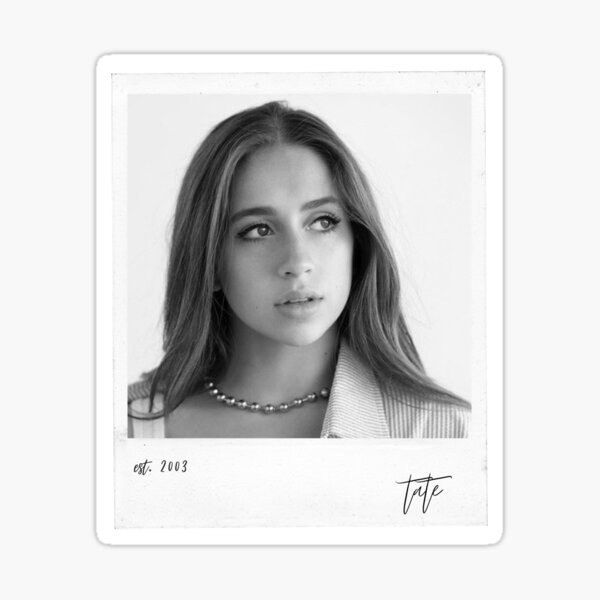 "Tate McRae Polaroid Sticker" Sticker by graceartco | Redbubble
