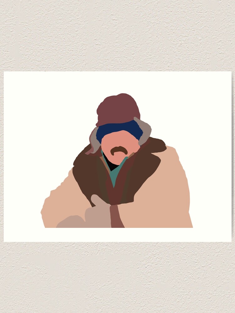 "Ron Swanson Cold Parks and Rec" Art Print for Sale by deez-doodles ...