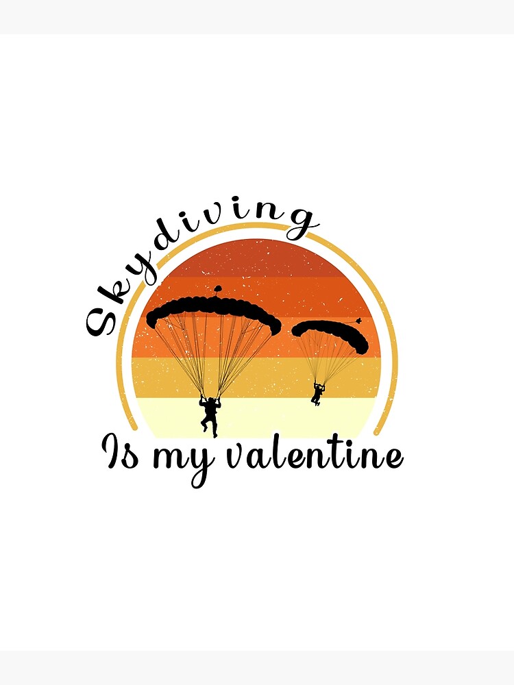 "Fallschirmspringen ist mein Valentinstag: Geschenkidee zum ...