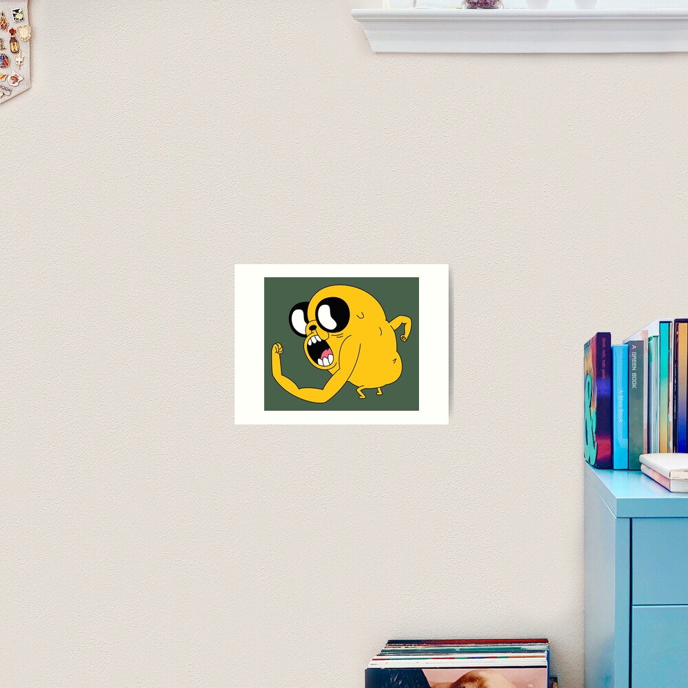 "Jake Angry | Jake the Dog" Art Print for Sale by facegm | Redbubble