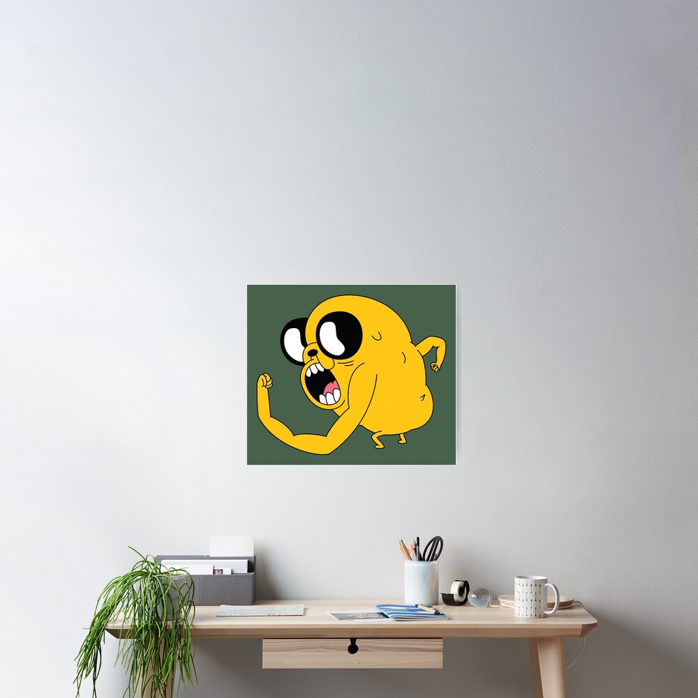 "Jake Angry | Jake the Dog" Poster for Sale by facegm | Redbubble