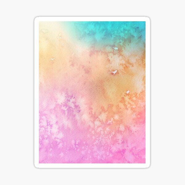 "Colorful Visual" Sticker by Adorablecrafts | Redbubble