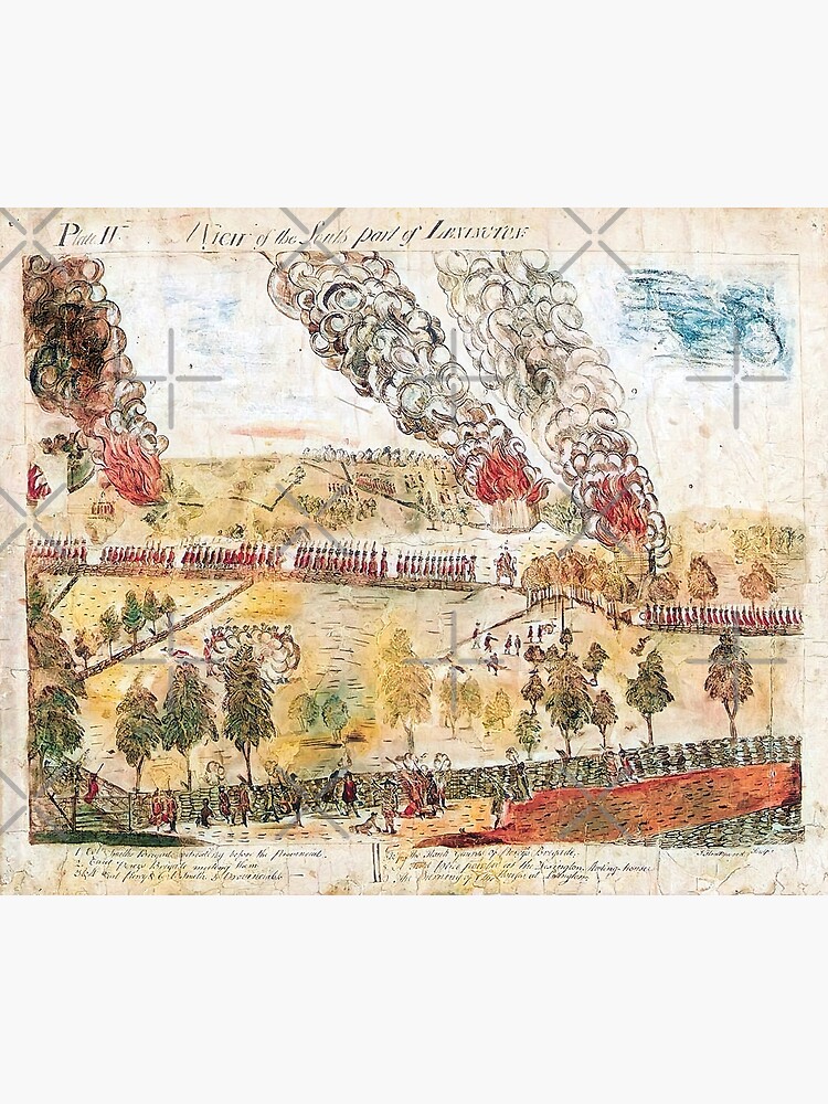 "BATTLES OF LEXINGTON AND CONCORD - FIRST BATTLE OF AMERICAN REVOLUTION ...