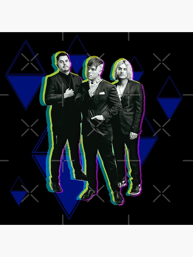 "Set it off band group photo DUALITY diamond dark blue" Poster for Sale ...