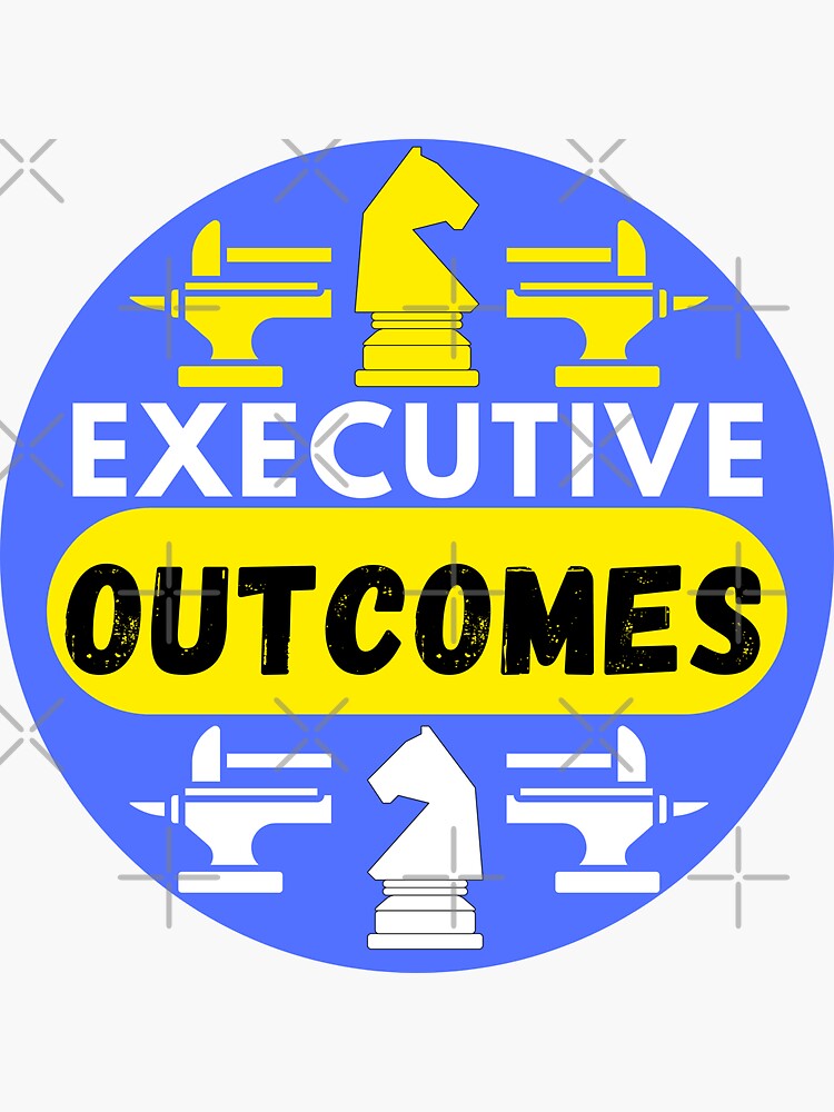 "Executive Outcomes - Blackwater Anvil" Sticker for Sale by Kojyo ...