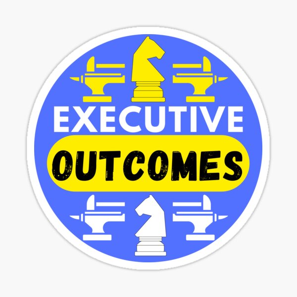 "Executive Outcomes - Blackwater Anvil" Sticker for Sale by Kojyo ...