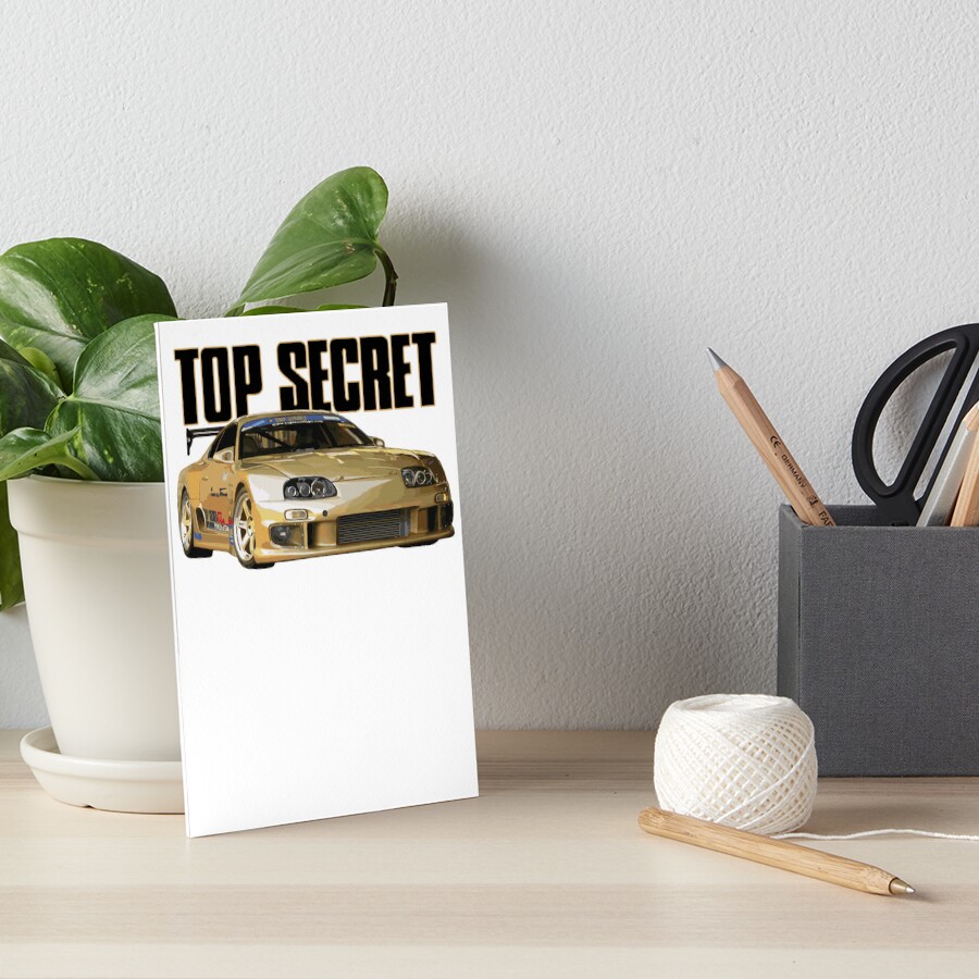 Lámina rígida «Top Secret's Smokey Nagata supra mk4 2JZ-GTE RB26» de ...