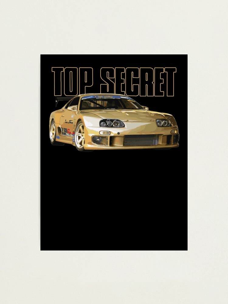 "Top Secret’s Smokey Nagata supra mk4 2JZ-GTE RB26" Photographic Print ...