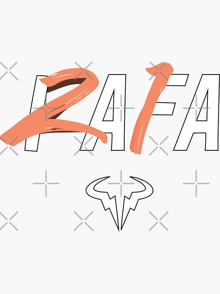 "rafa 21" Sticker for Sale by sidali720 | Redbubble
