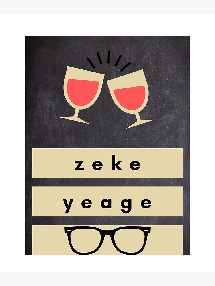 "Zeke Yeager Glasses T-shirt for everyone" Sticker by ELOOSHOP | Redbubble