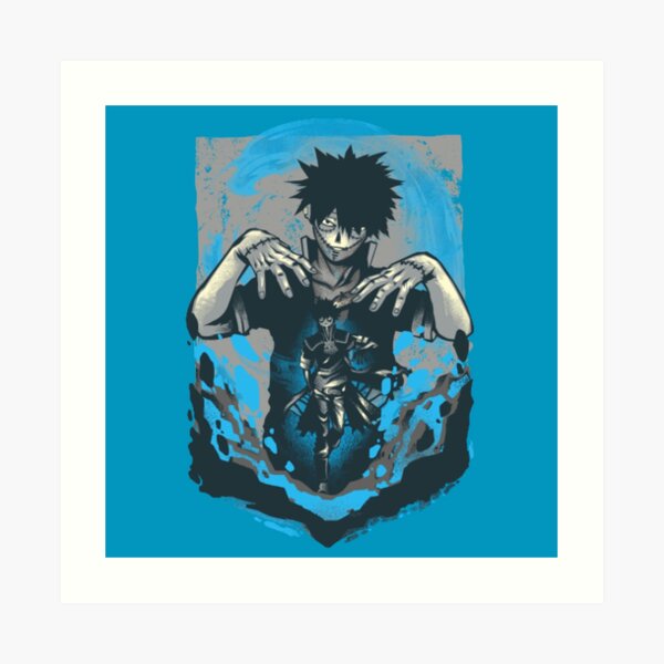 "Daabii blueee flame (my hero academiaa)" Art Print by Cheems0881 ...