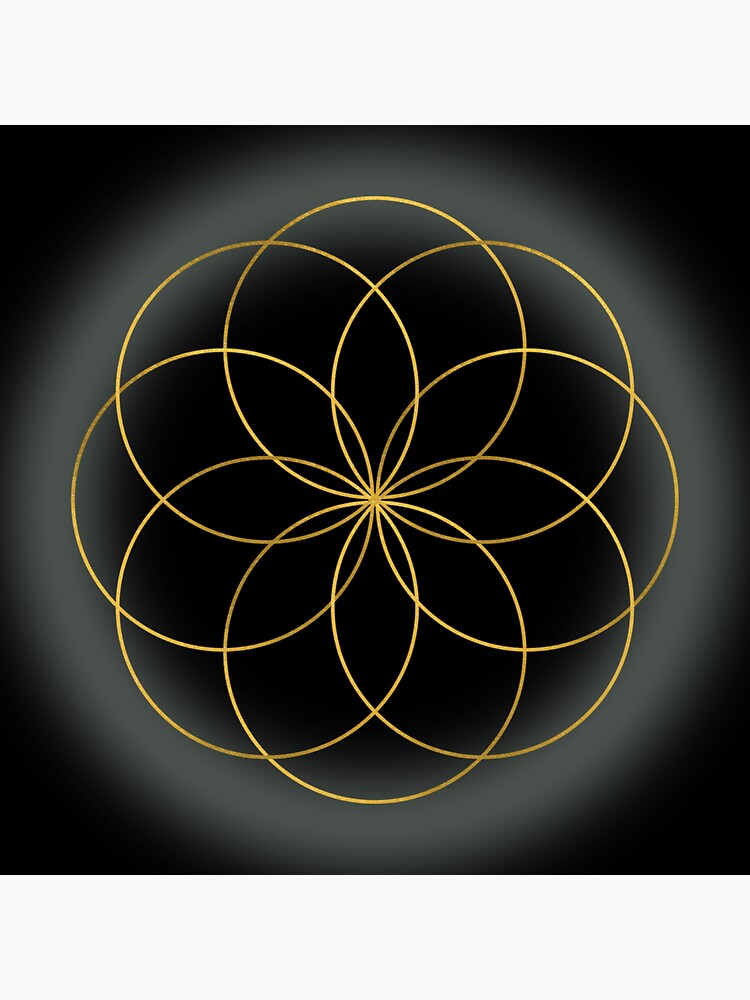 "Lotus of Life 1.0" Sticker for Sale by Kineticflow | Redbubble