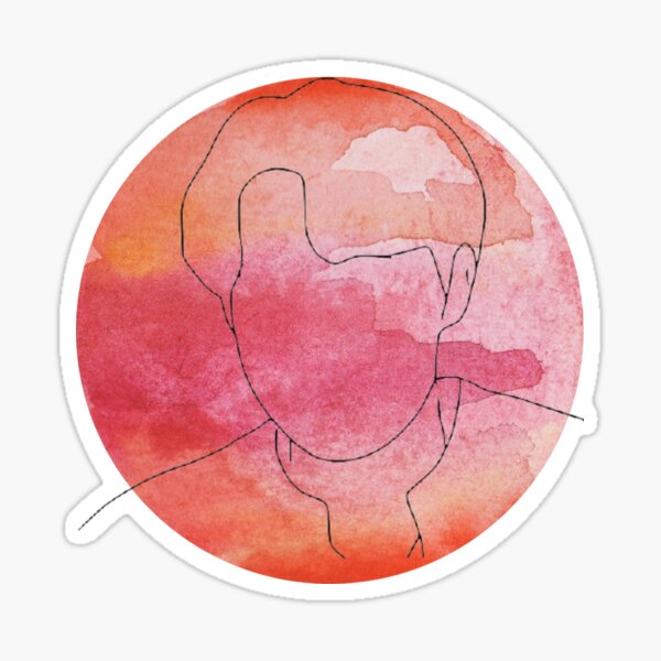"J-Hope Outline" Sticker by trinityroses | Redbubble