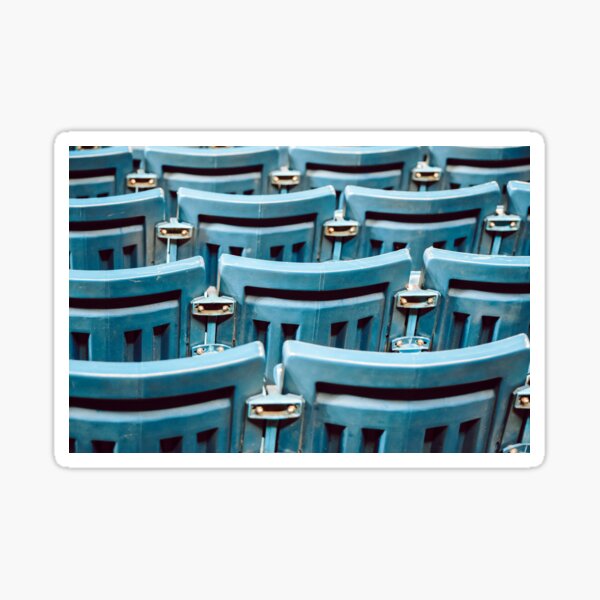 "Stadium Seats" Sticker for Sale by Megan1155 | Redbubble