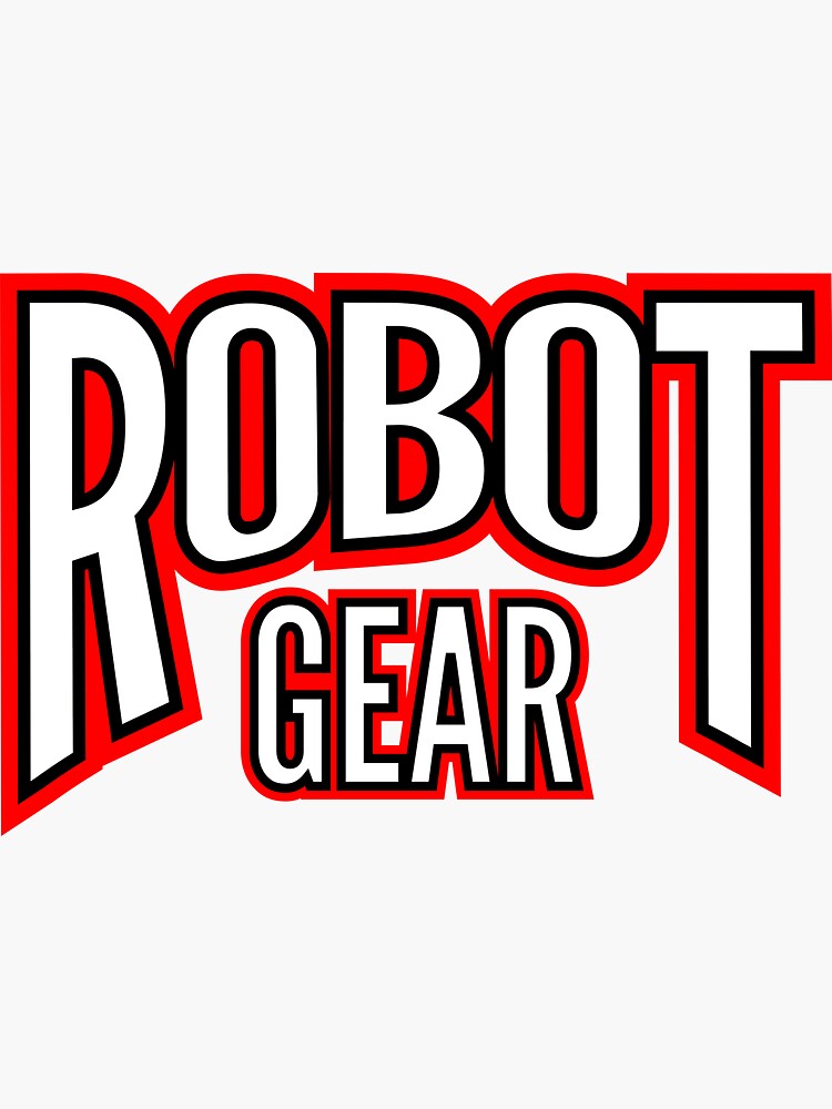 "Robot Gear: Robot Gear Series" Sticker for Sale by theCHEEKYden ...